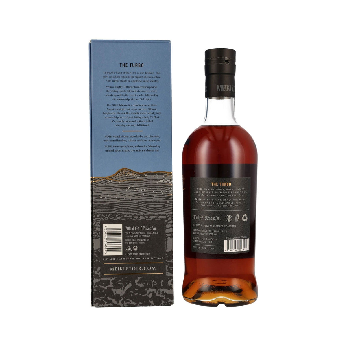 Meikle Toir - The Turbo - Heavily Peated GlenAllachie - Speyside Singl ...