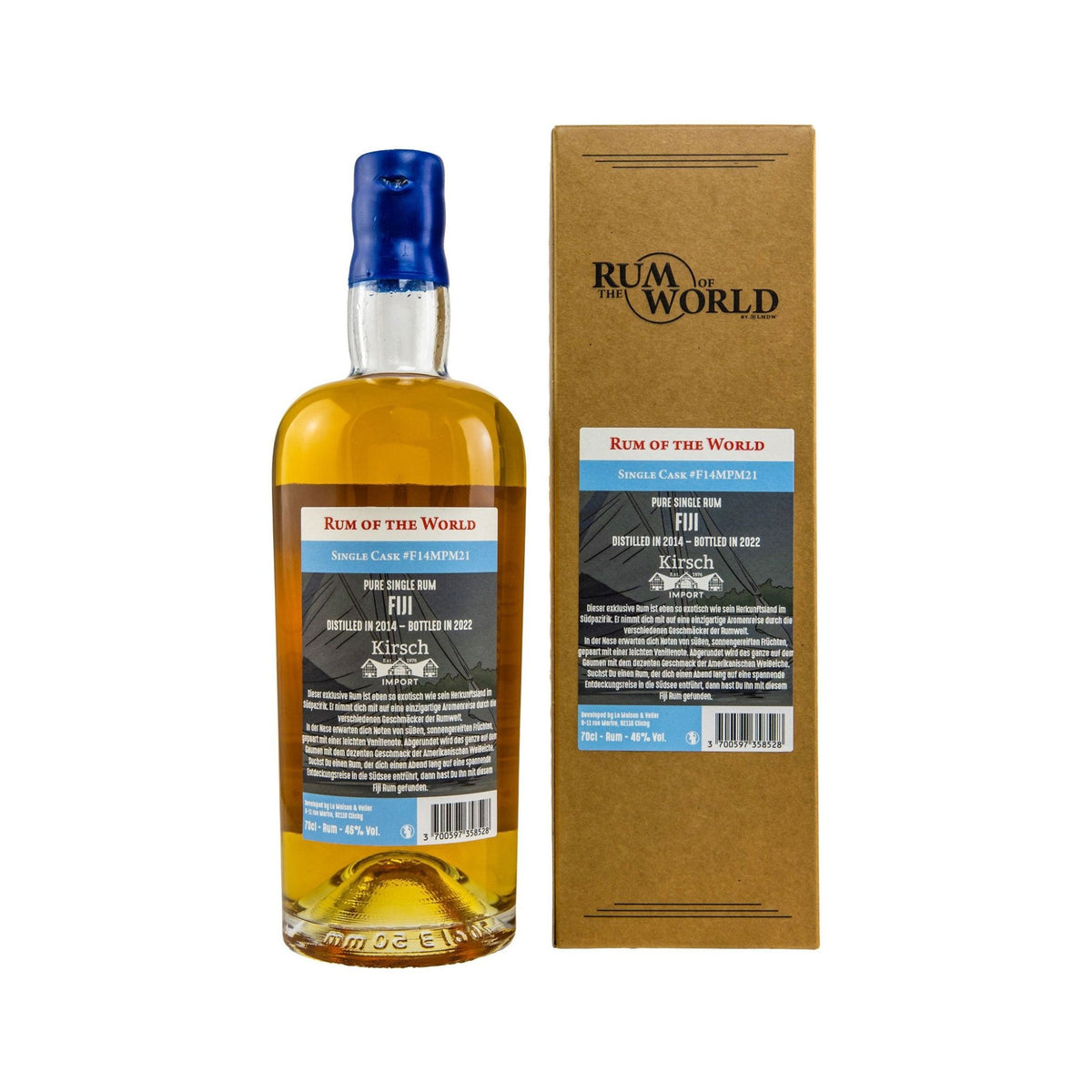 Rum Of The World Fiji 2014/2022 - Pure Single Rum - Exclusively bottle ...